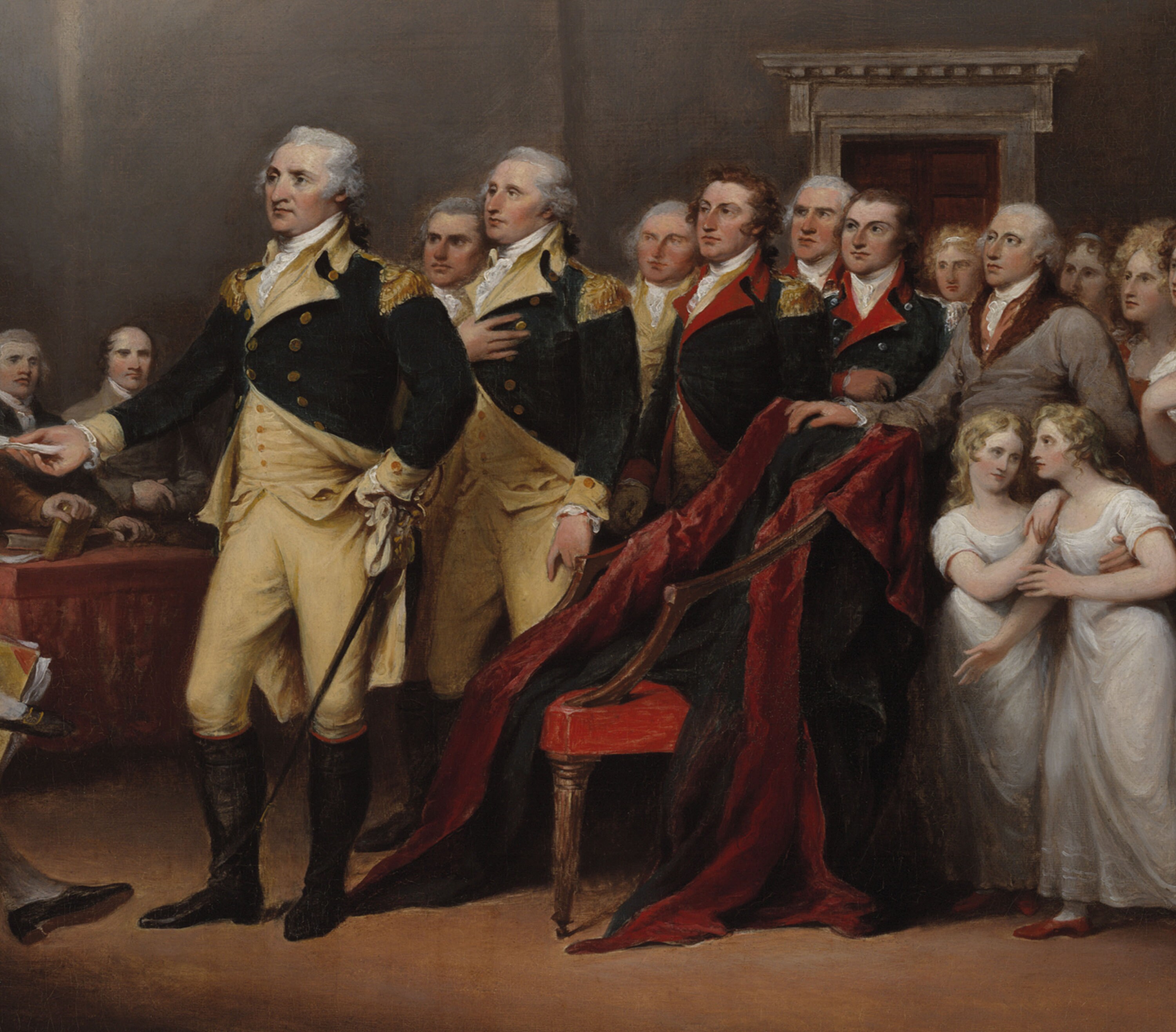 General Washington Resigning His Commission [in 1783], John Trumbull ...