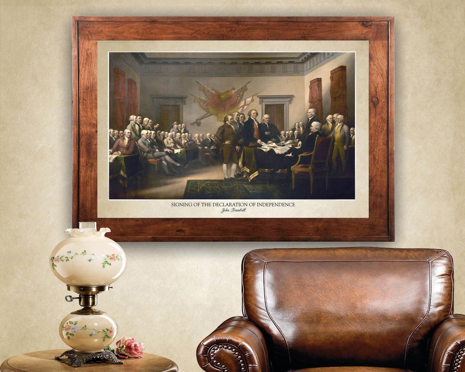 Signing of the Declaration of Independence, John Trumbull 1819; 24x36 ...