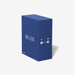 Baby Keepsake Vault & Overflow Box Gift Set (2 Pieces) | Fabric Linen ...