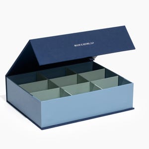 Baby Keepsake Vault & Overflow Box Gift Set (2 Pieces) | Fabric Linen ...