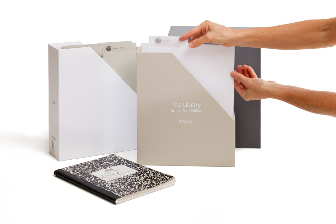 School Years Keepsake Box School, Homework, Artwork Organizer ...