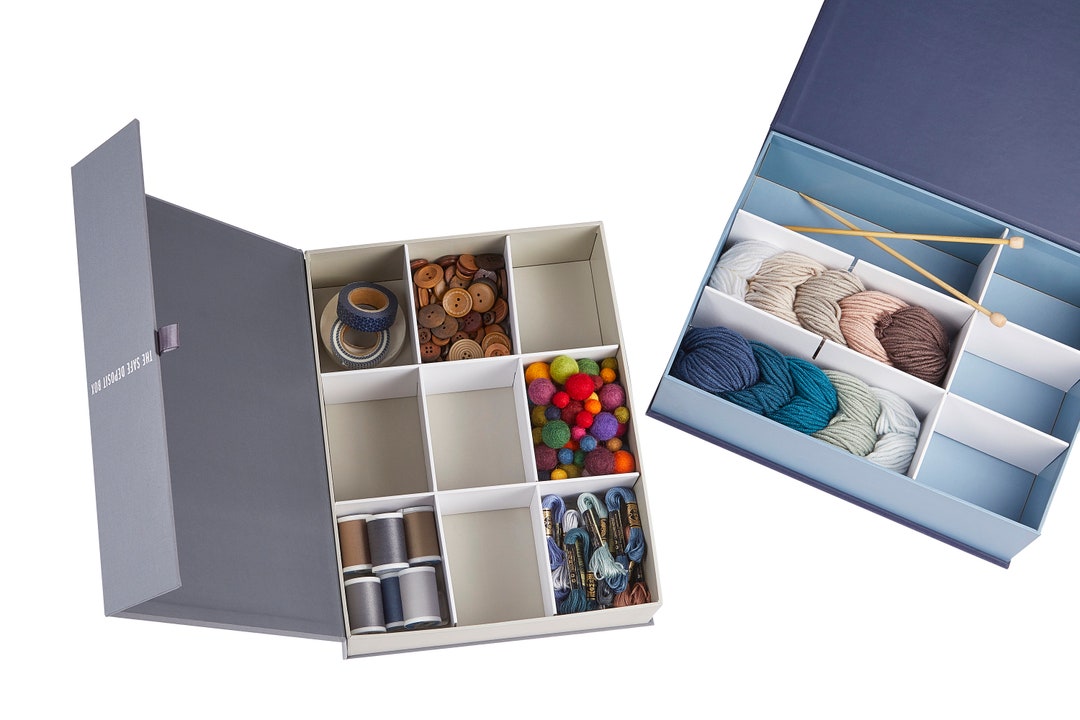 Collections Box Keepsake Box With Adjustable or Removable Dividers Box ...