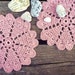 CROCHET PATTERN Tea Rose Doily Written Pattern PDF English - Etsy