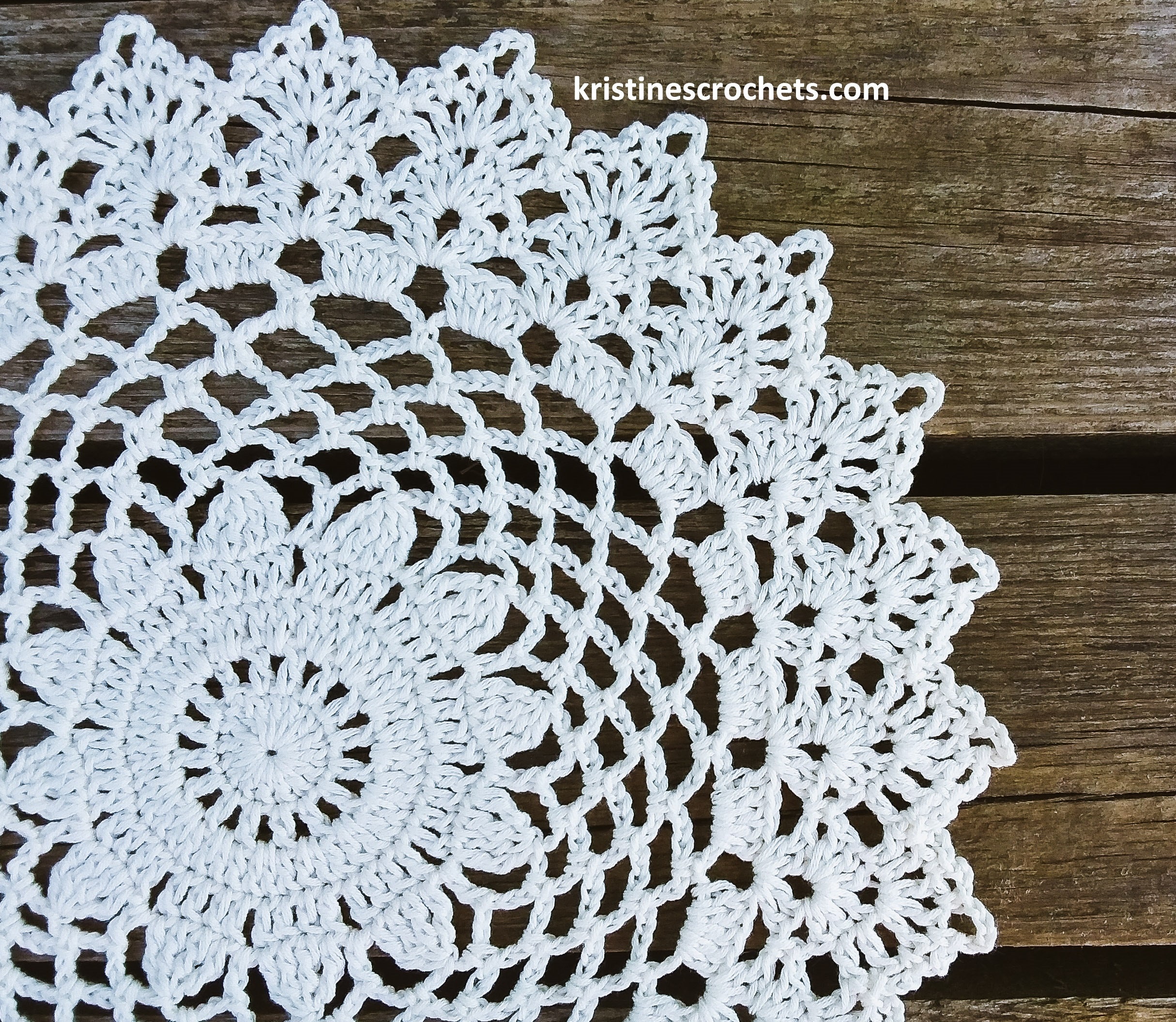 CROCHET PATTERN - Pretty Daisy Doily Written Pattern PDF | English - Etsy