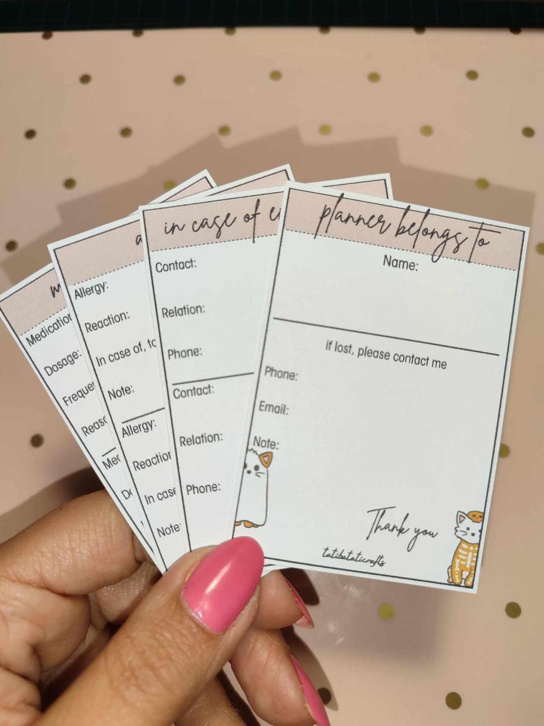 Printable Planner Cards, Planner Cards, Halloween Planner Cards ...