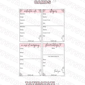 Printable Planner Cards Bundle – 16 Seasonal Inserts | Halloween, Xmas ...