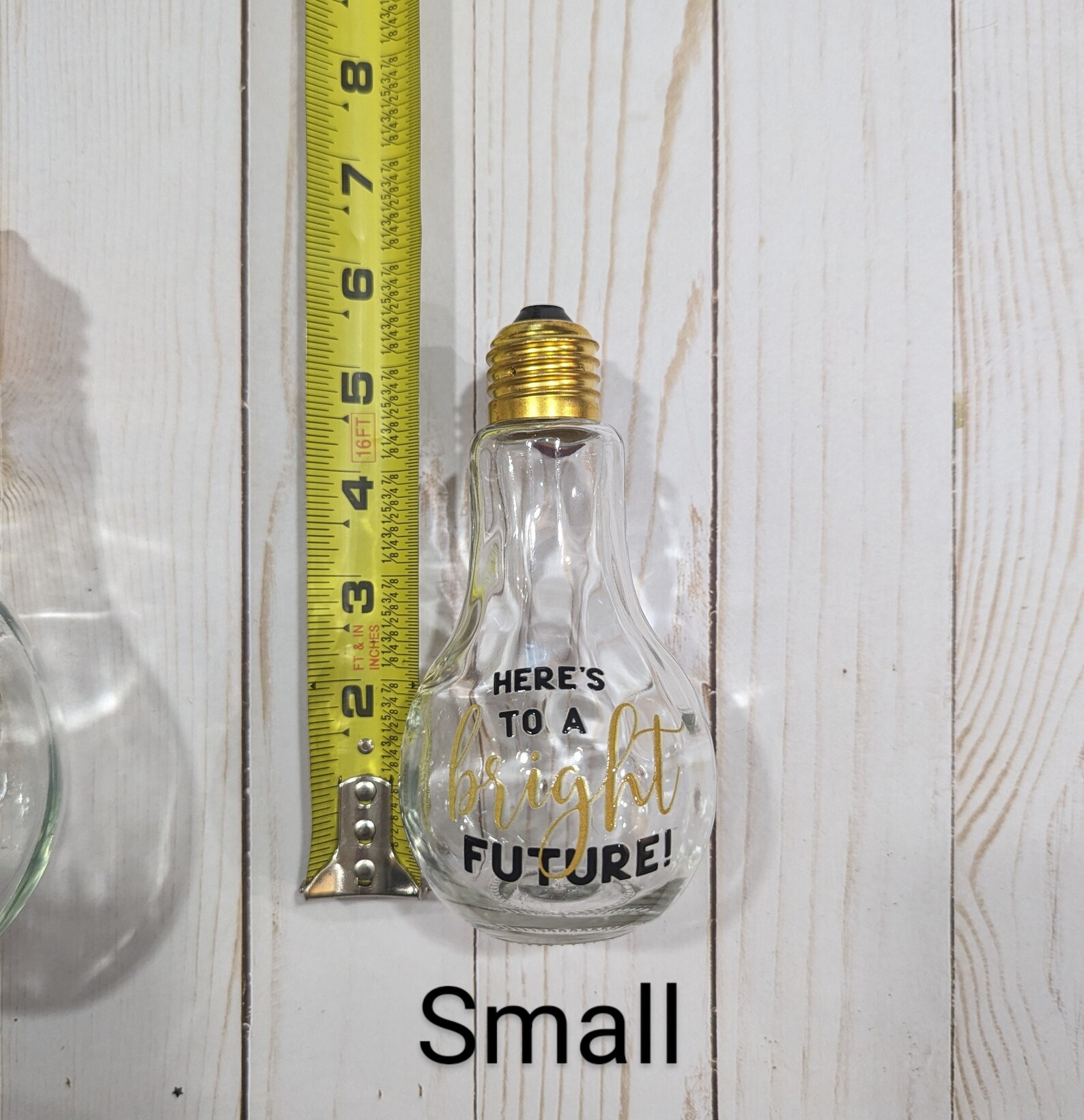 Here's to a Bright Future Light Bulb Gift Graduation Gift Wedding Gift ...