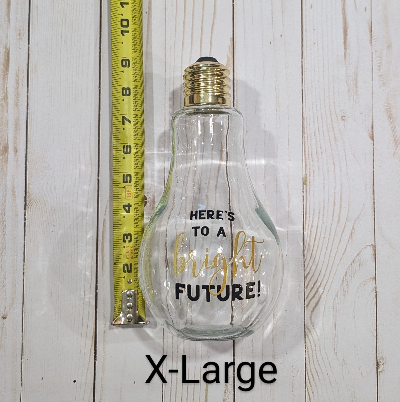 Here's to a Bright Future Light Bulb Gift Graduation Gift Wedding Gift ...