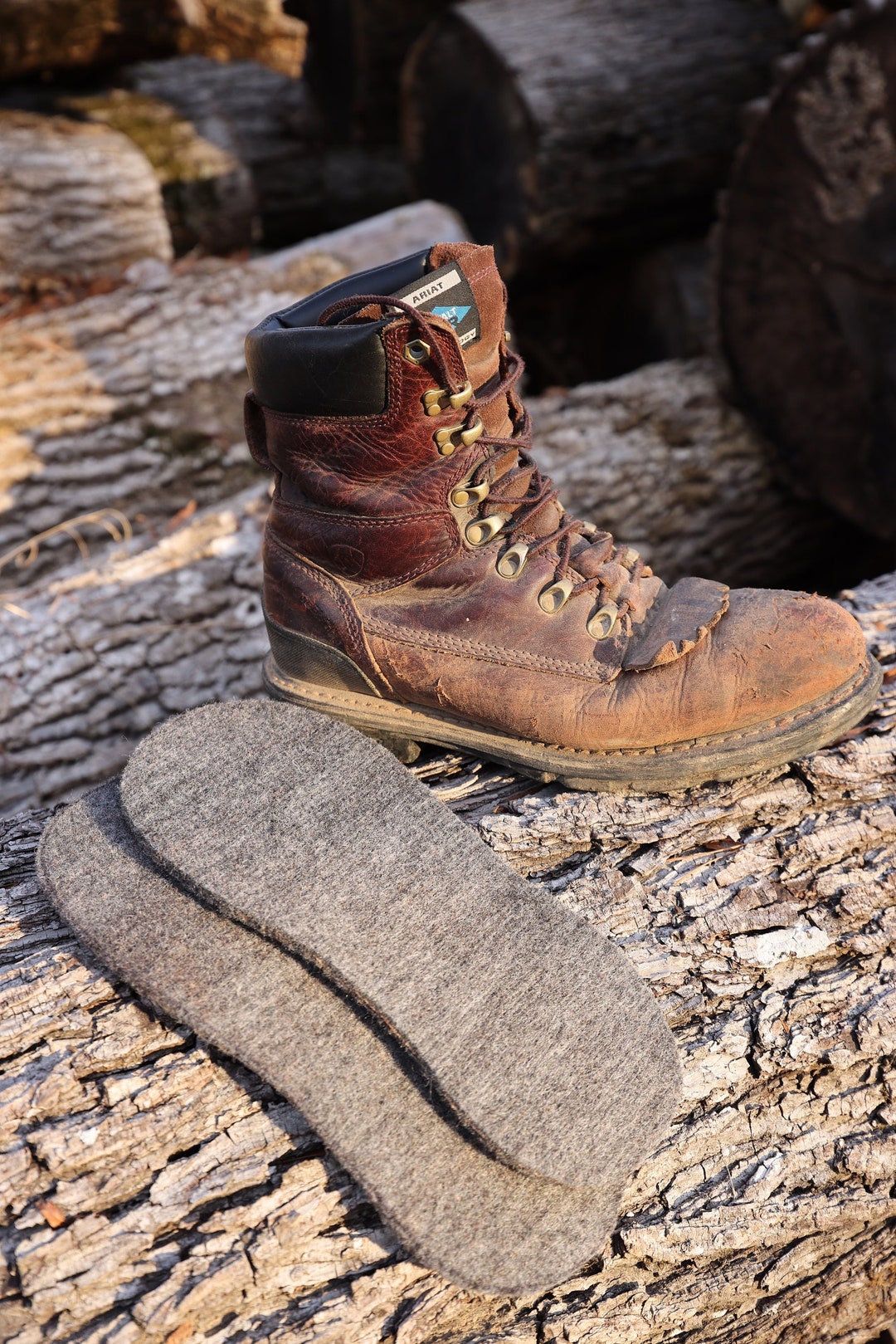 Alpaca Boot Inserts/felted Alpaca Burlap Inserts/ladies Shoe Inserts ...