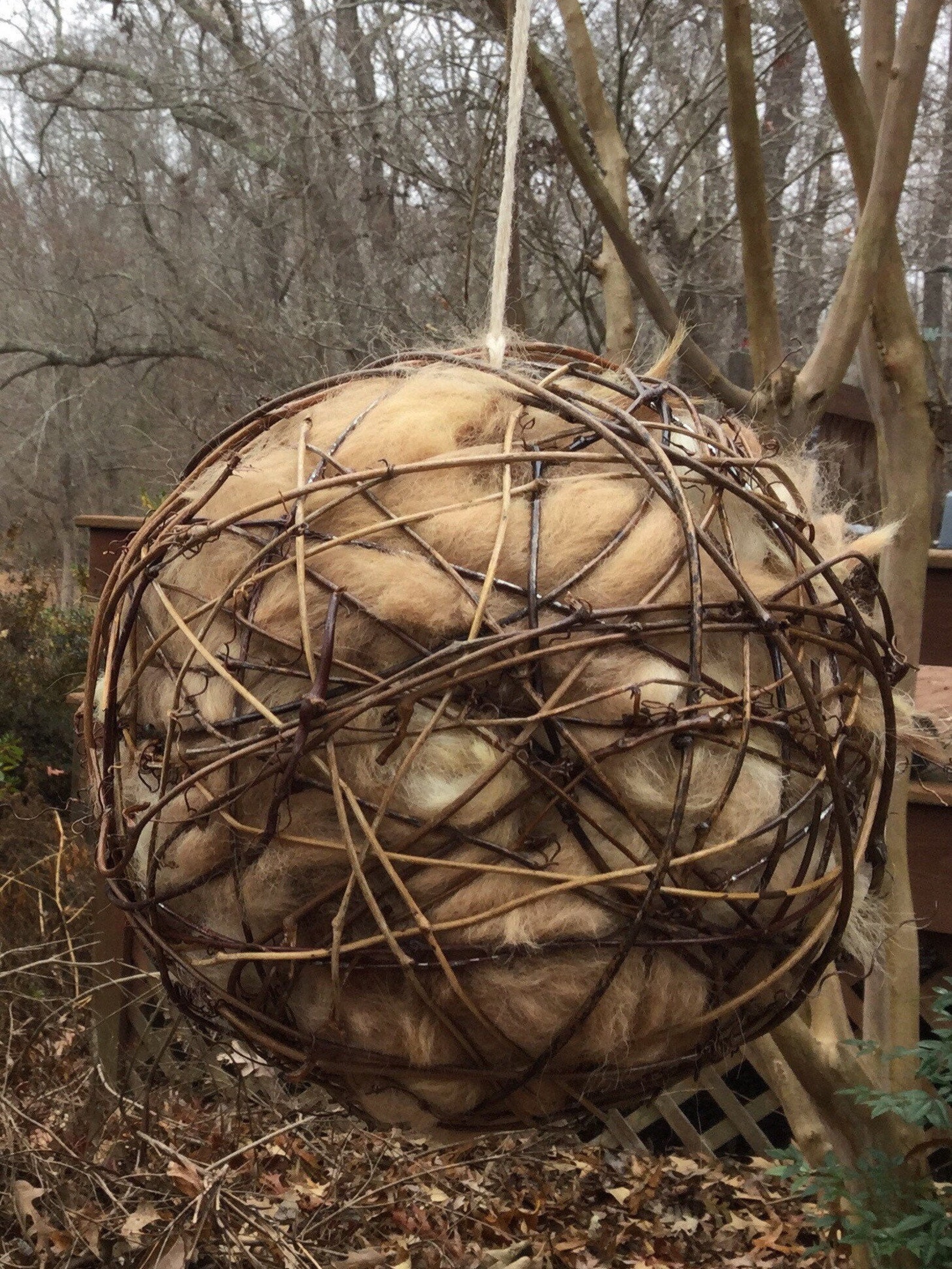 The Epic Nesting Ball Plus 3oz Refill/xl Nesting Ball/bird Nesting Ball ...