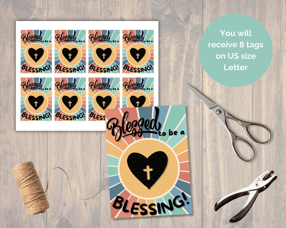 Backpack Blessing Tags, Back to School Prayer, Sunday School Gift ...