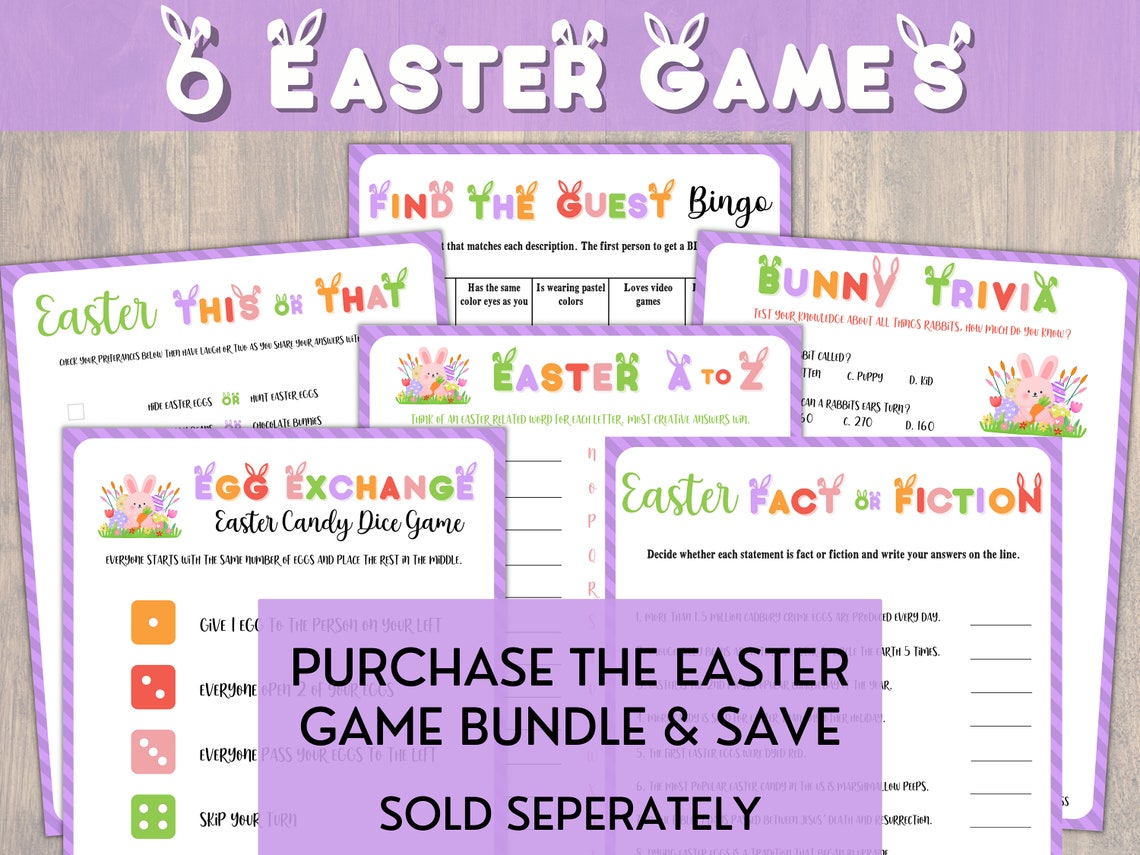 Printable Easter Placemats for Kids, Spring Placemats, Easter Party ...
