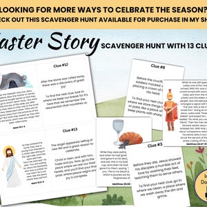 40 Days of Lent Calendar for Kids, Family Lent Countdown, Catholic ...