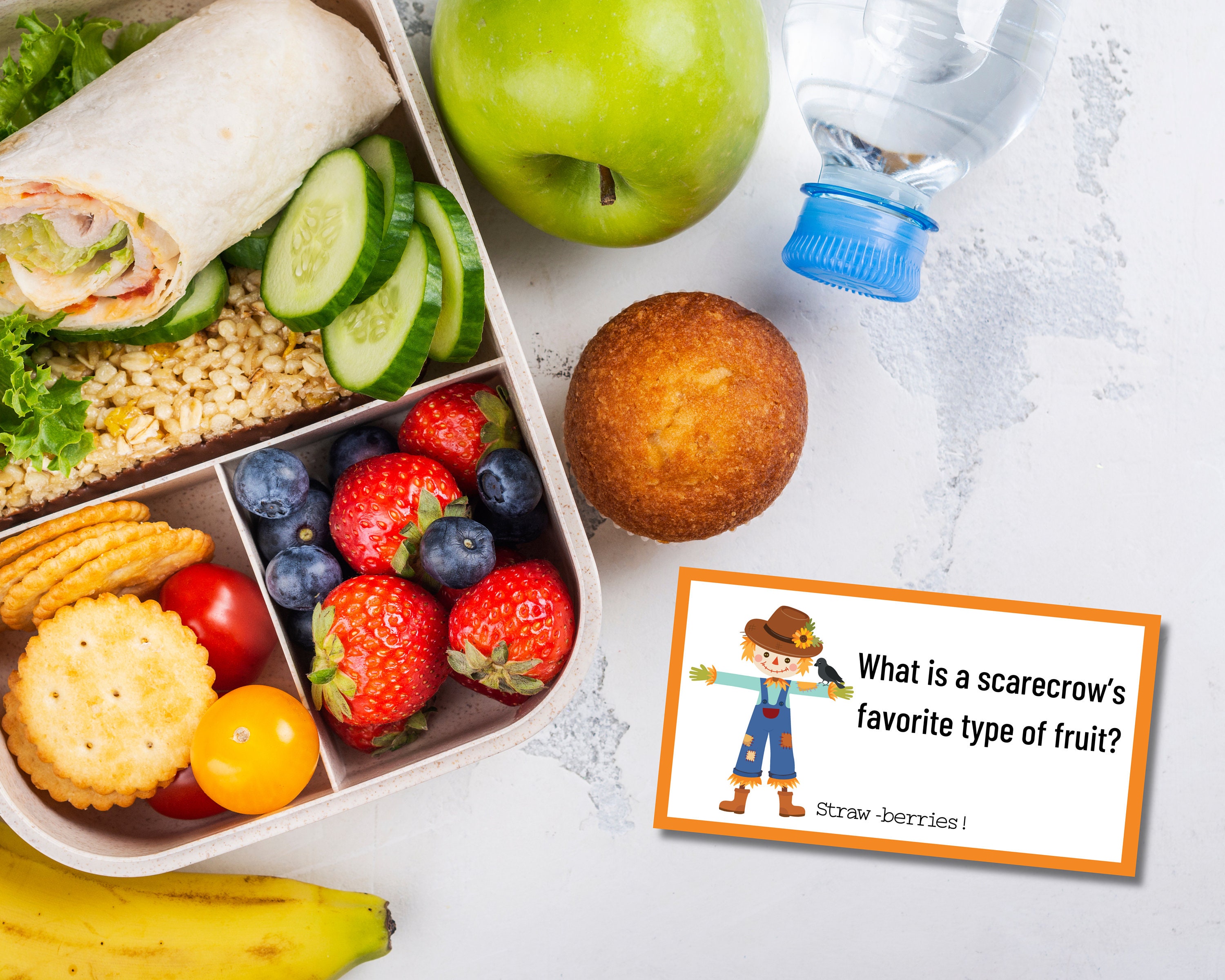 Fall Lunch Box Jokes for Kids Printable, Lunchbox Notes, Joke Lunch Box ...