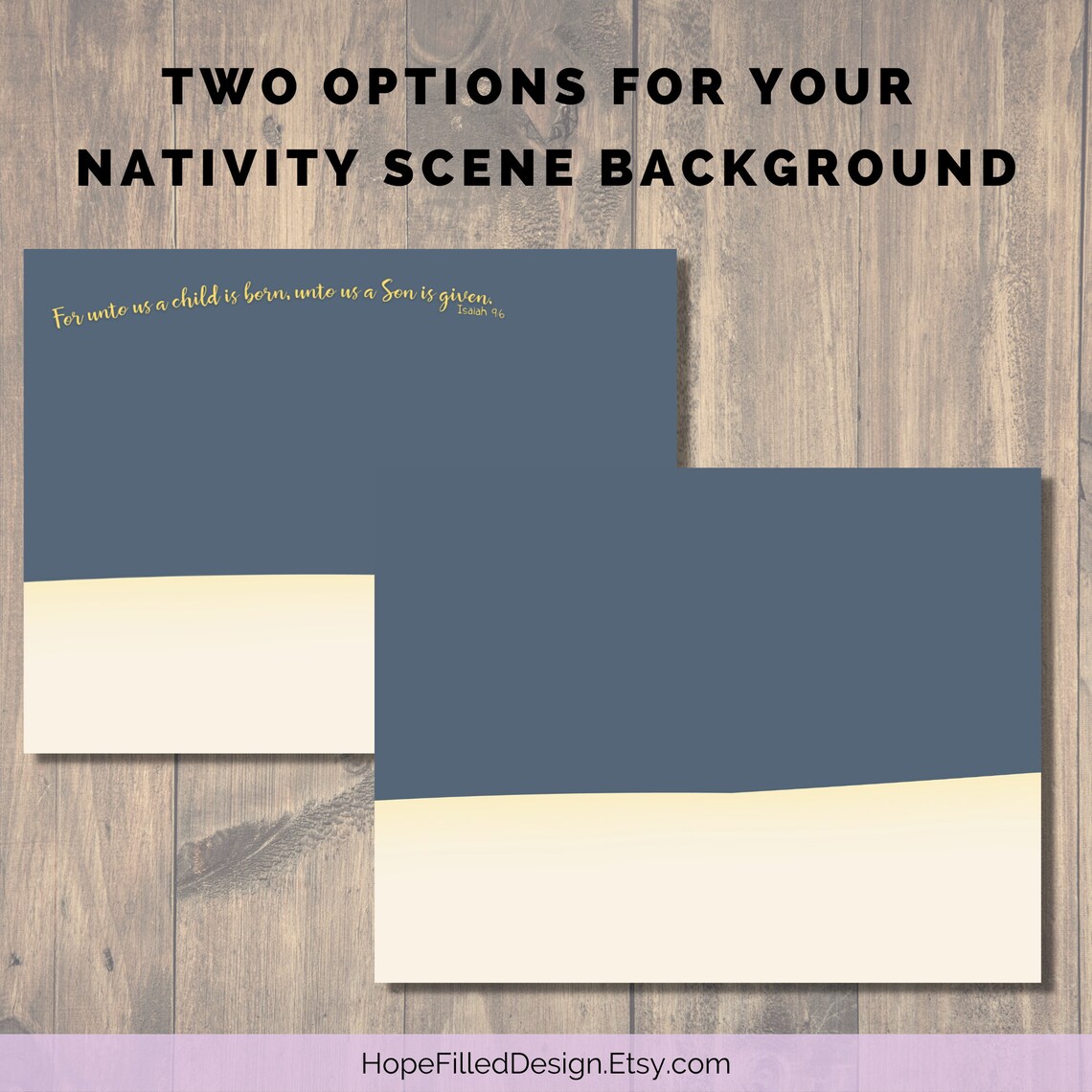 Advent Calendar Printable for Kids Nativity Scene (Instant Download) - Etsy