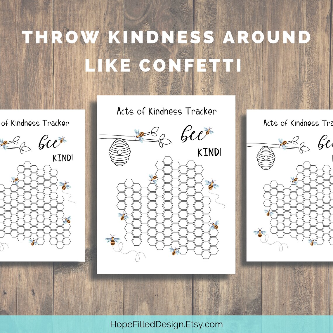 Acts of Kindness Tracker Be Kind World Kindness Day Random | Etsy Canada