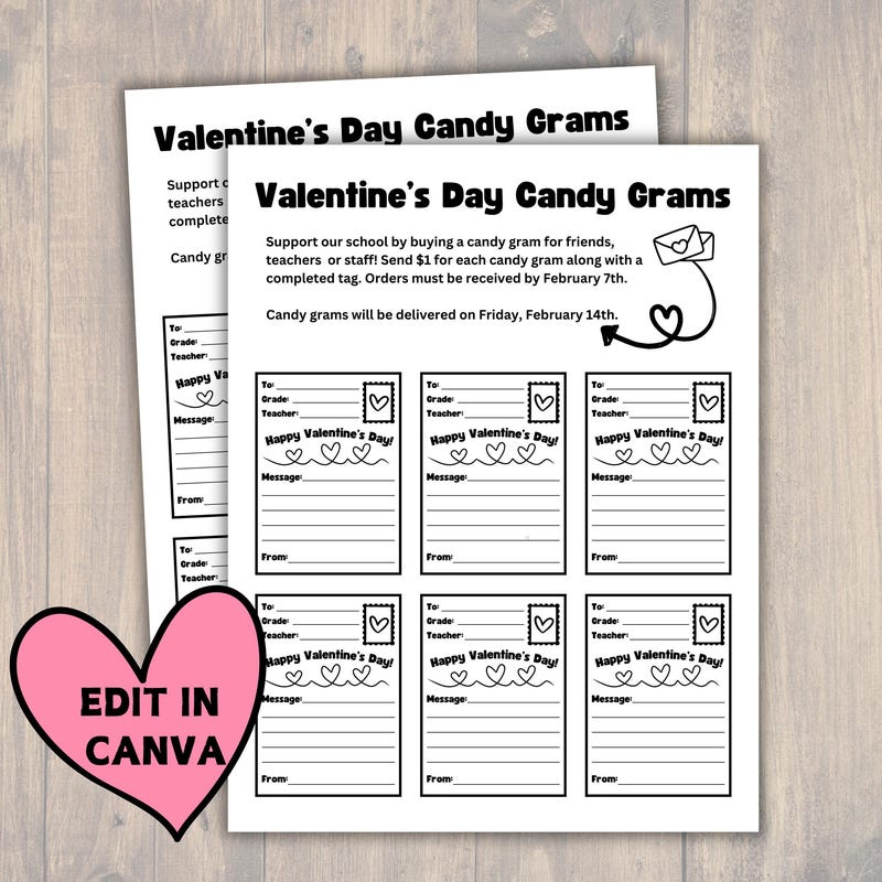 Bouquet Order Form Template - Etsy