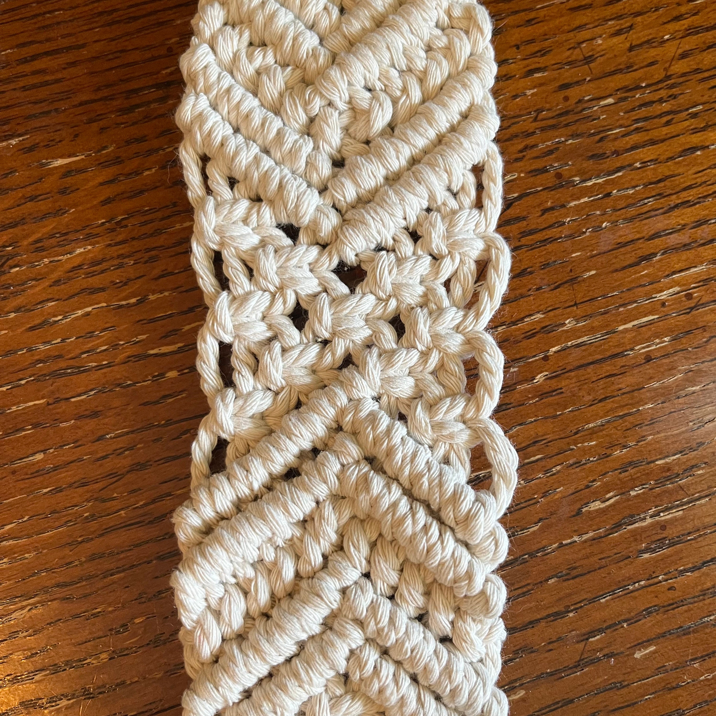 Macrame Hand Towel Holder Boho Decor - Etsy