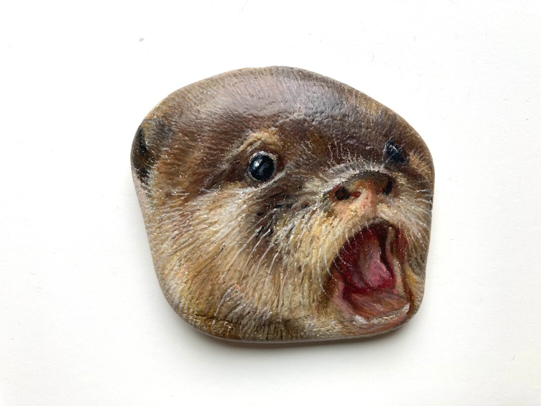 Otter Rock Worry Stone - Etsy