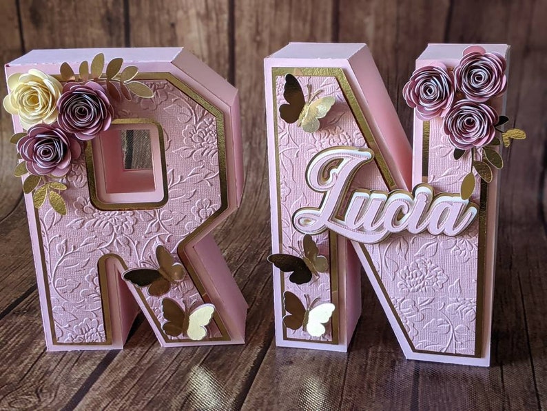 3D Numbers 3D Letters 3D Free Standing Letter 3D Letters - Etsy