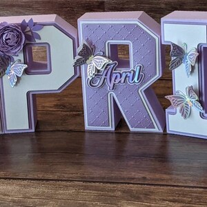 3D Numbers, 3D Letters, 3D Free Standing Letter, 3D Letters With ...