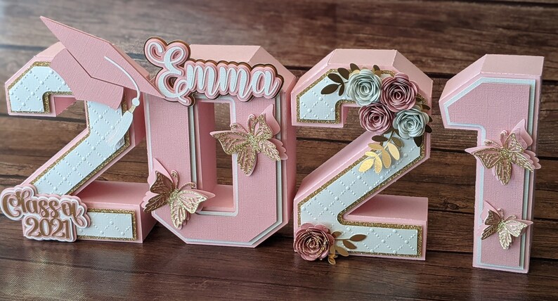 3D Numbers 3D Letters 3D Free Standing Letter 3D Letters - Etsy