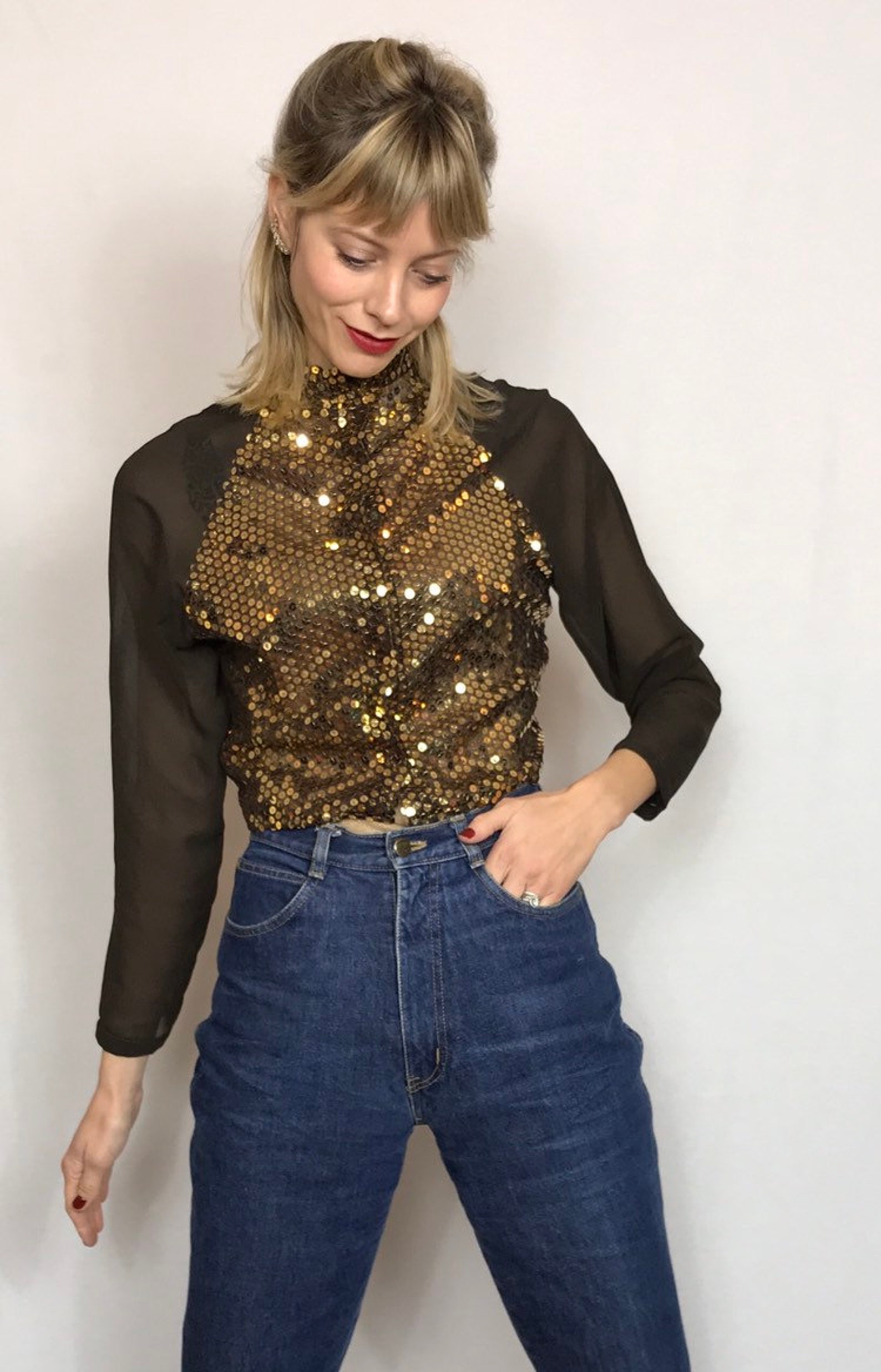 1990's Party Jacket Gold Jacket Evening Jacket Vintage - Etsy
