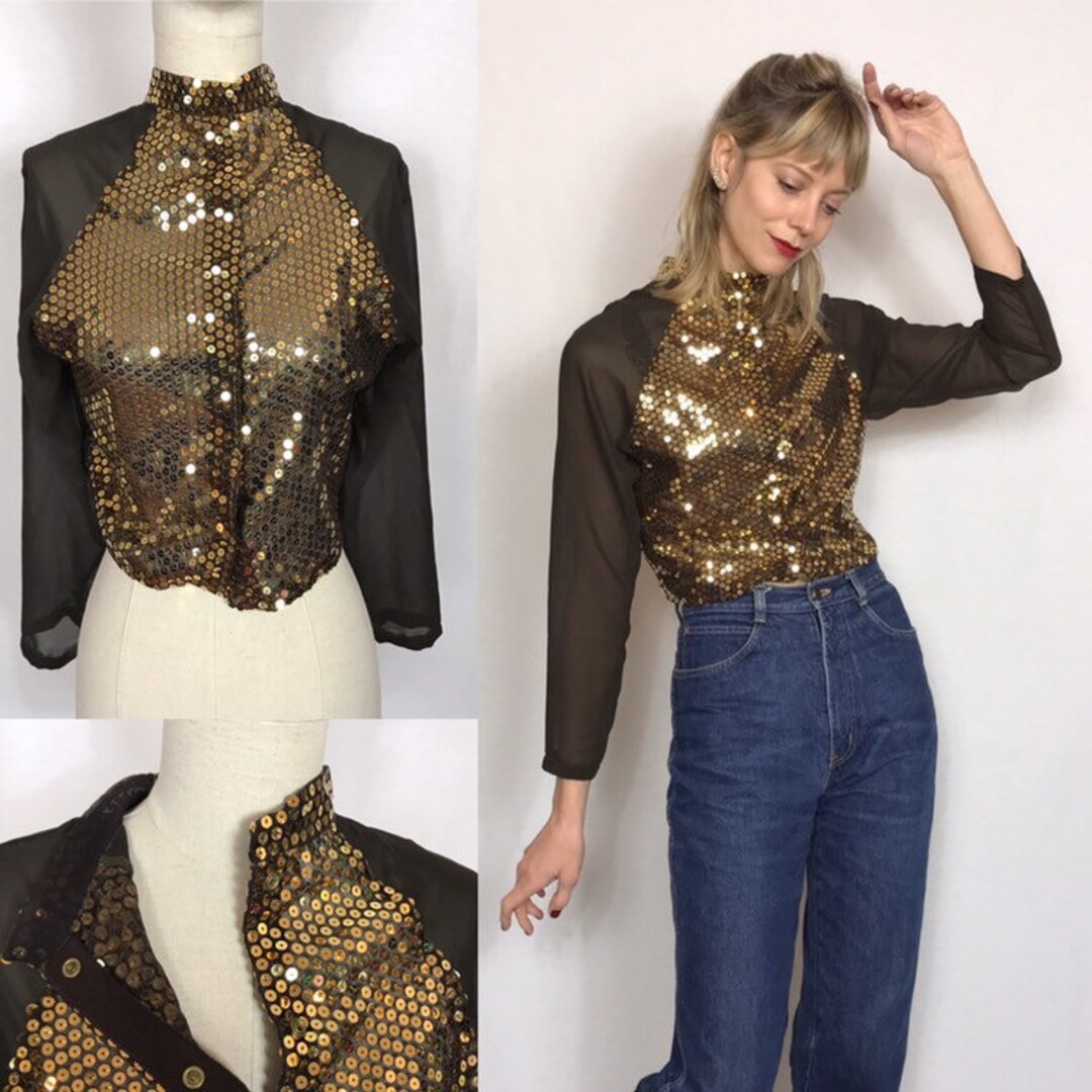 1990's Party Jacket Gold Jacket Evening Jacket Vintage - Etsy