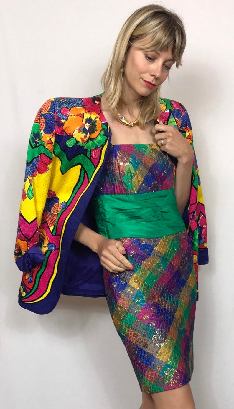 Early 1980's West Germany Cocktail-dress Vintage Dress - Etsy