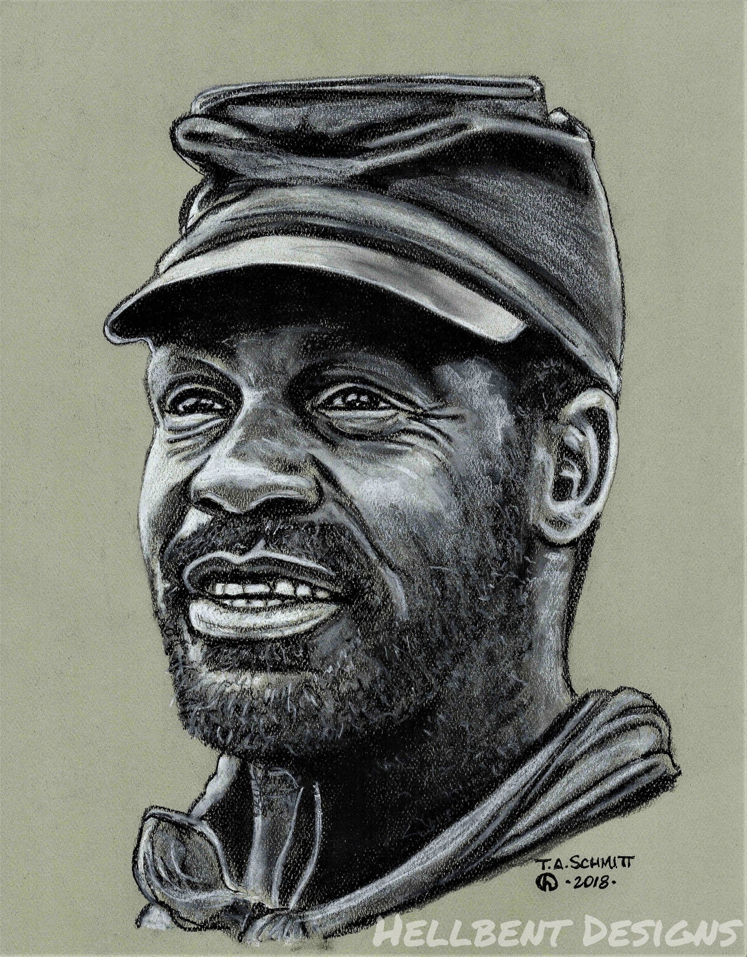 Original Art Print - Joshua Deets, Lonesome Dove, Danny Glover, T.A ...