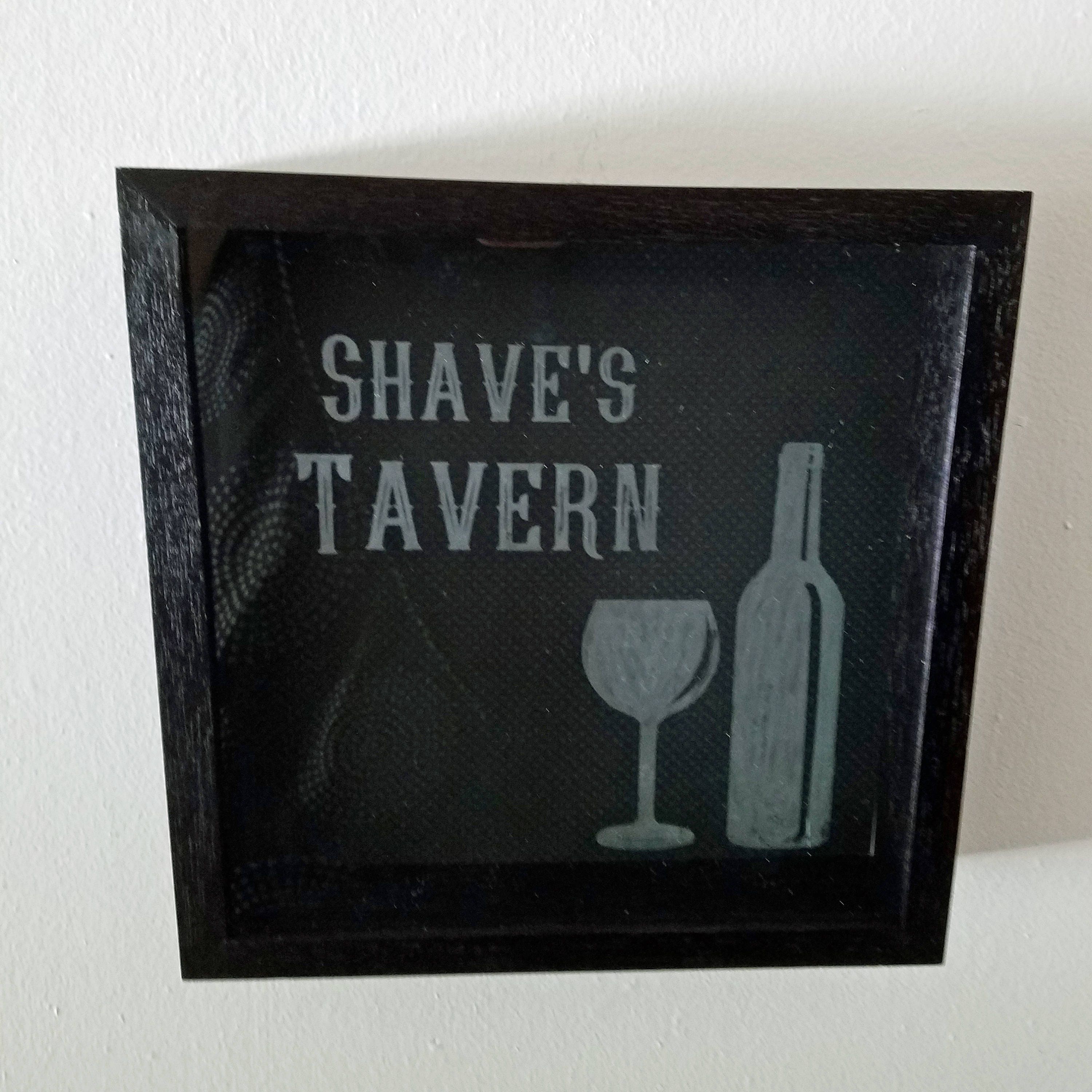Bar Wine Cork Shadow Box - Etsy