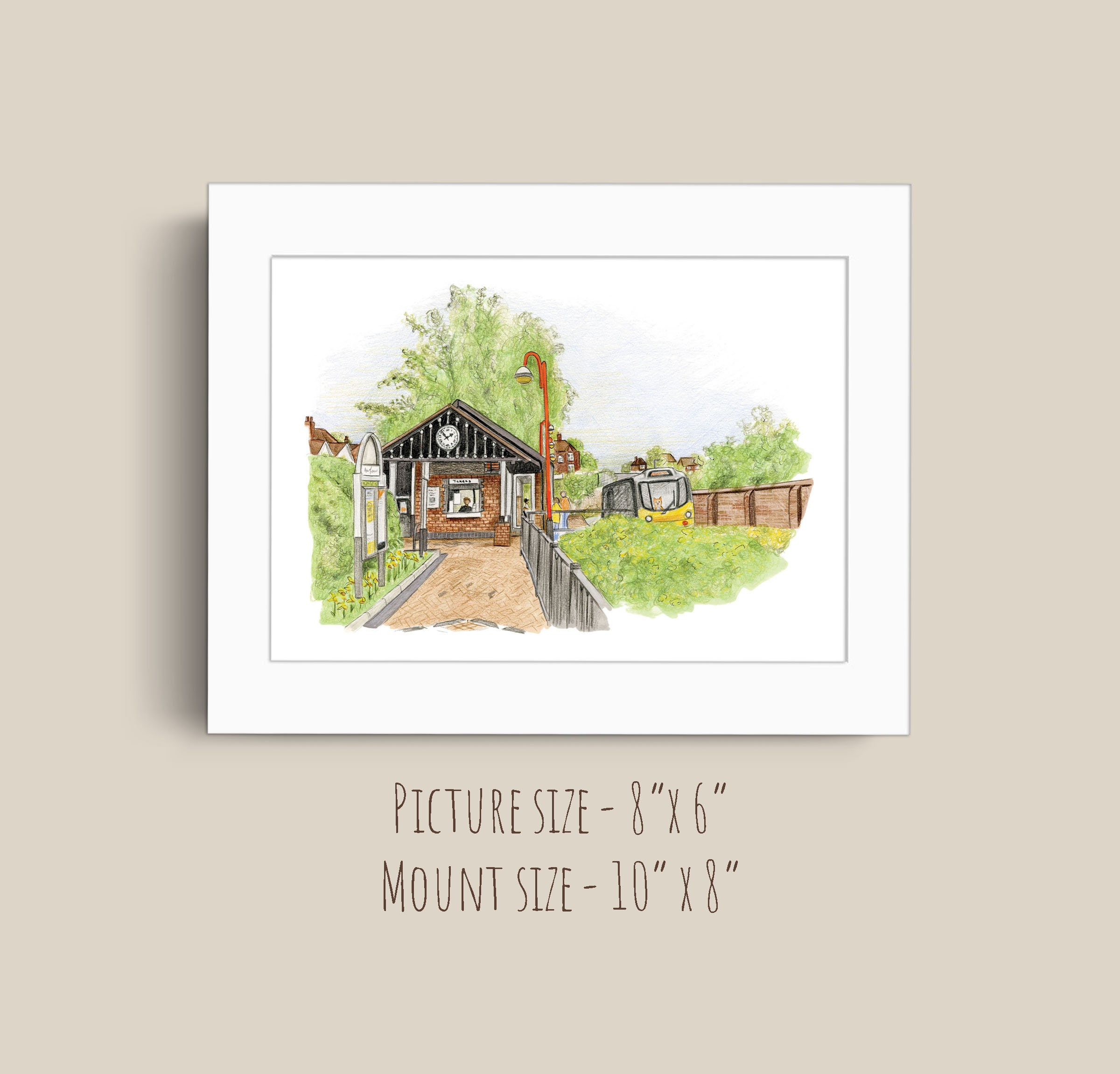 Stourbridge Shuttle Art Print, Hand-signed Archival Paper - Etsy UK