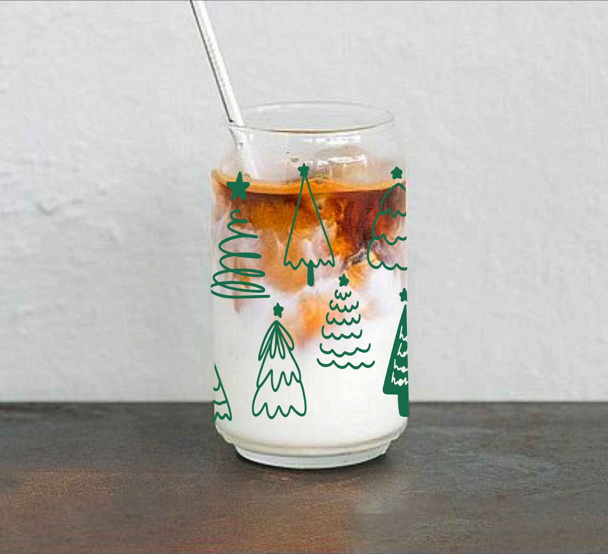 Christmas Tree Coffee Cup. Whimsical Christmas Mug. Drinking - Etsy