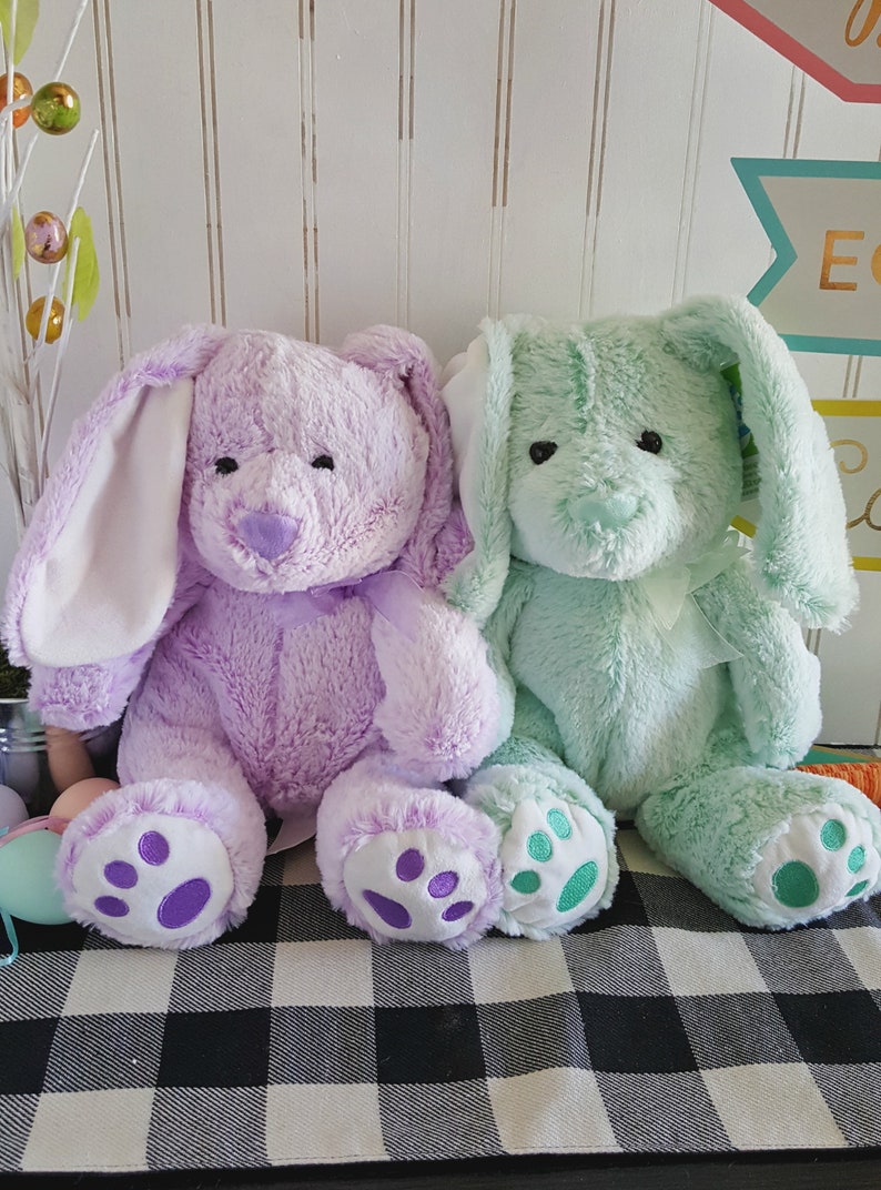 Personalized bunny. custom children's gift. stuffed | Etsy