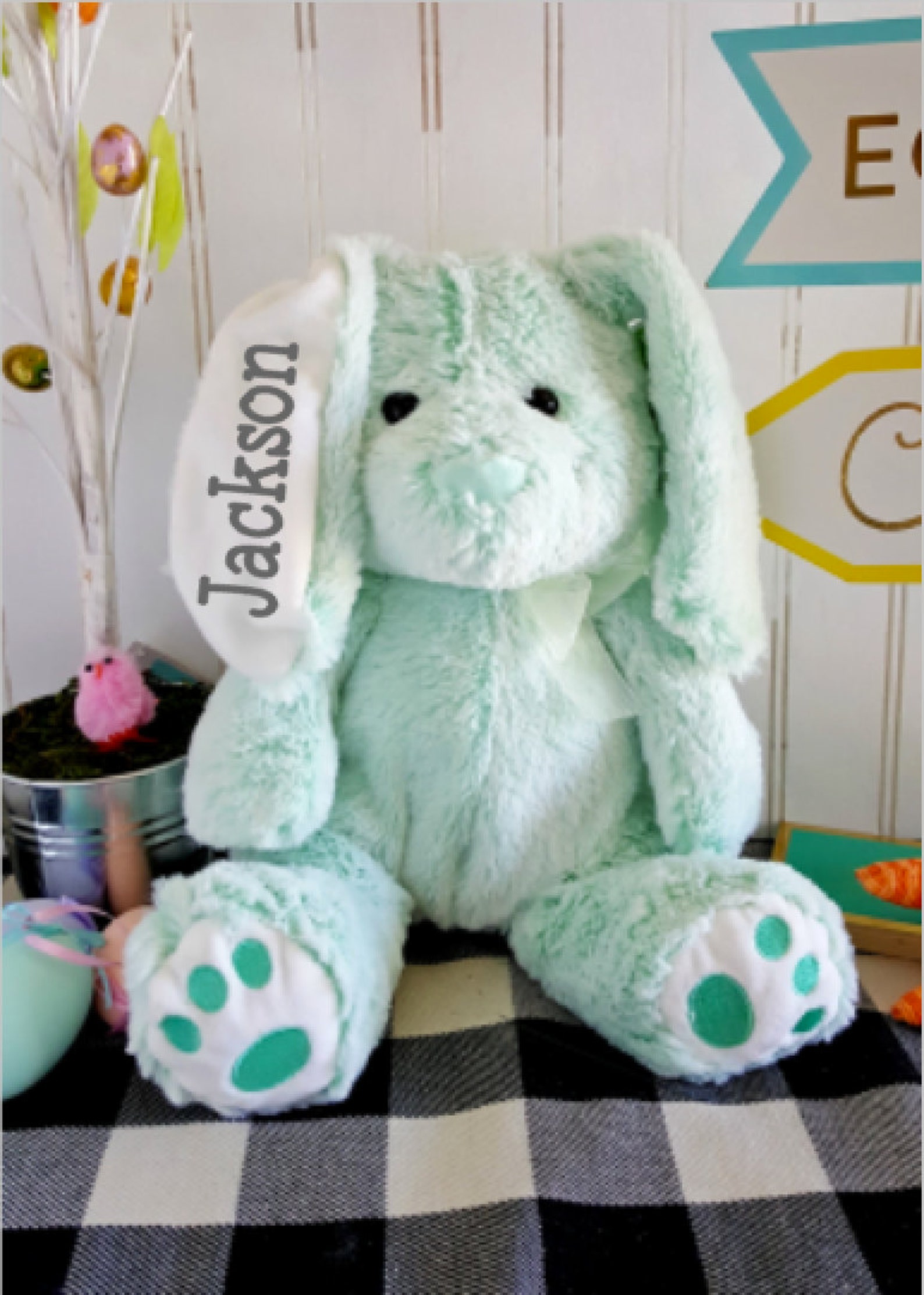 Personalized Bunny. Custom Children's Gift. Stuffed - Etsy