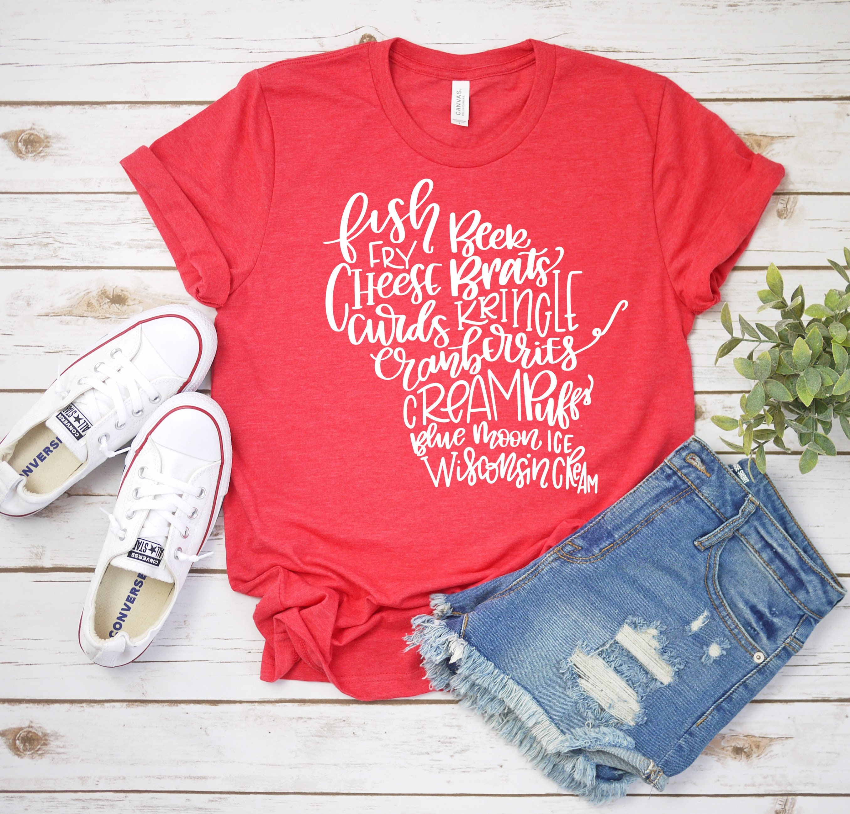 Wisconsin Foods Shirt. Sconnie Nation. Wisconsin Pride. State Pride ...