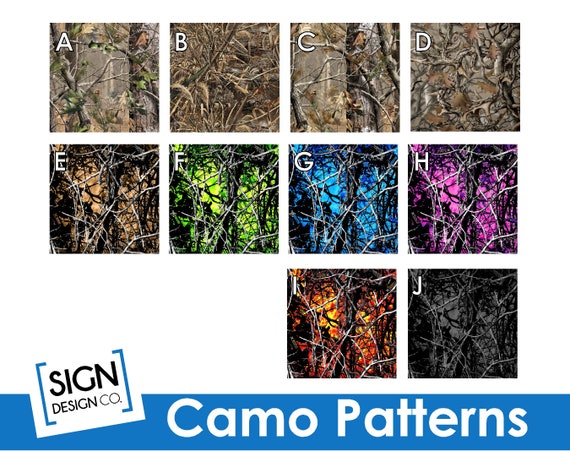 Realtree Camo Truck Decals