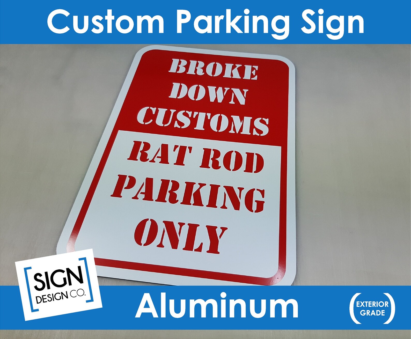 12" X 18" Sign - Aluminum Sign - Metal Sign - Directional Sign ...