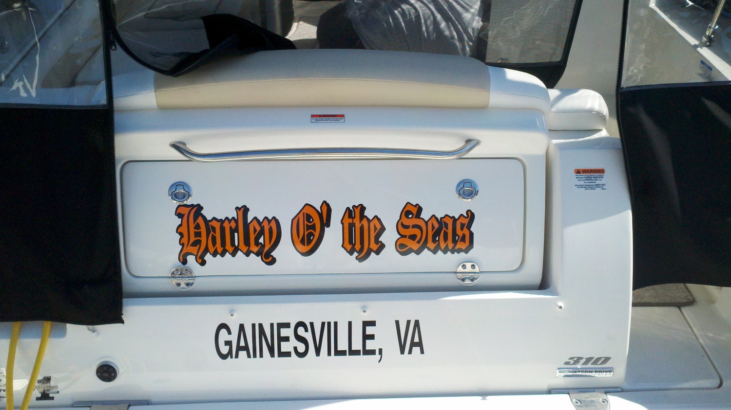 Boat Name Lettering Boat Transom Decal Boat Stickers - Etsy