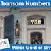 Transom Address Numbers Transom Window Vintage Numbers Transom - Etsy