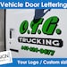 Vehicle Door Logo - Truck Company Decals - Stickers - Car Logo - Your ...