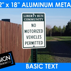 12 x 18 Sign Aluminum Sign metal sign | Etsy