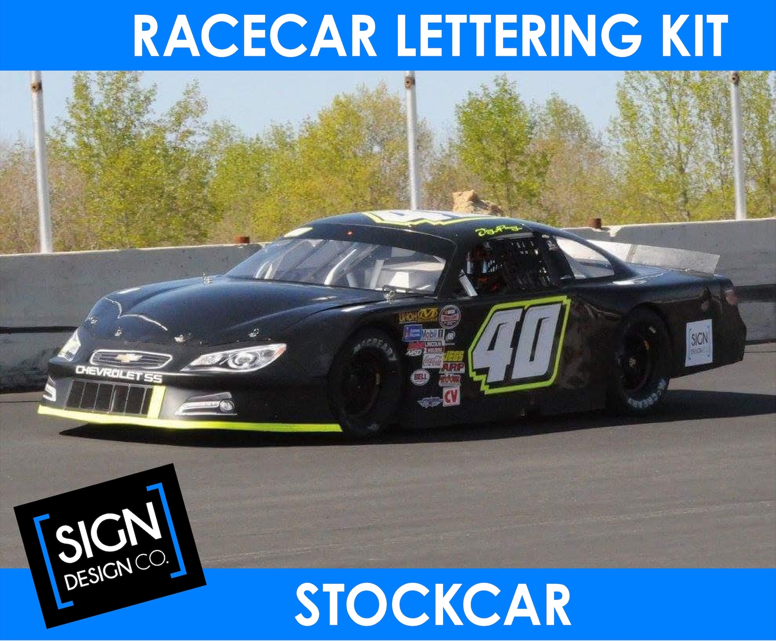 Racing Number Graphics Kit Decal Lettering Sticker Wrap NASCAR - Etsy