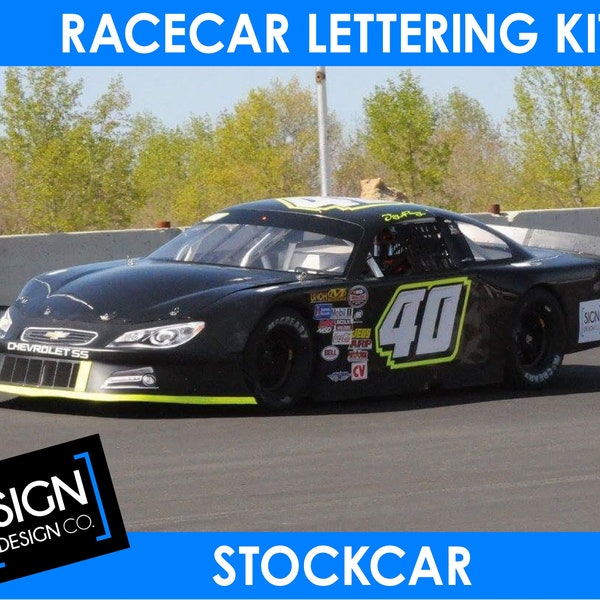 Race Car Numbers Decals - Etsy UK