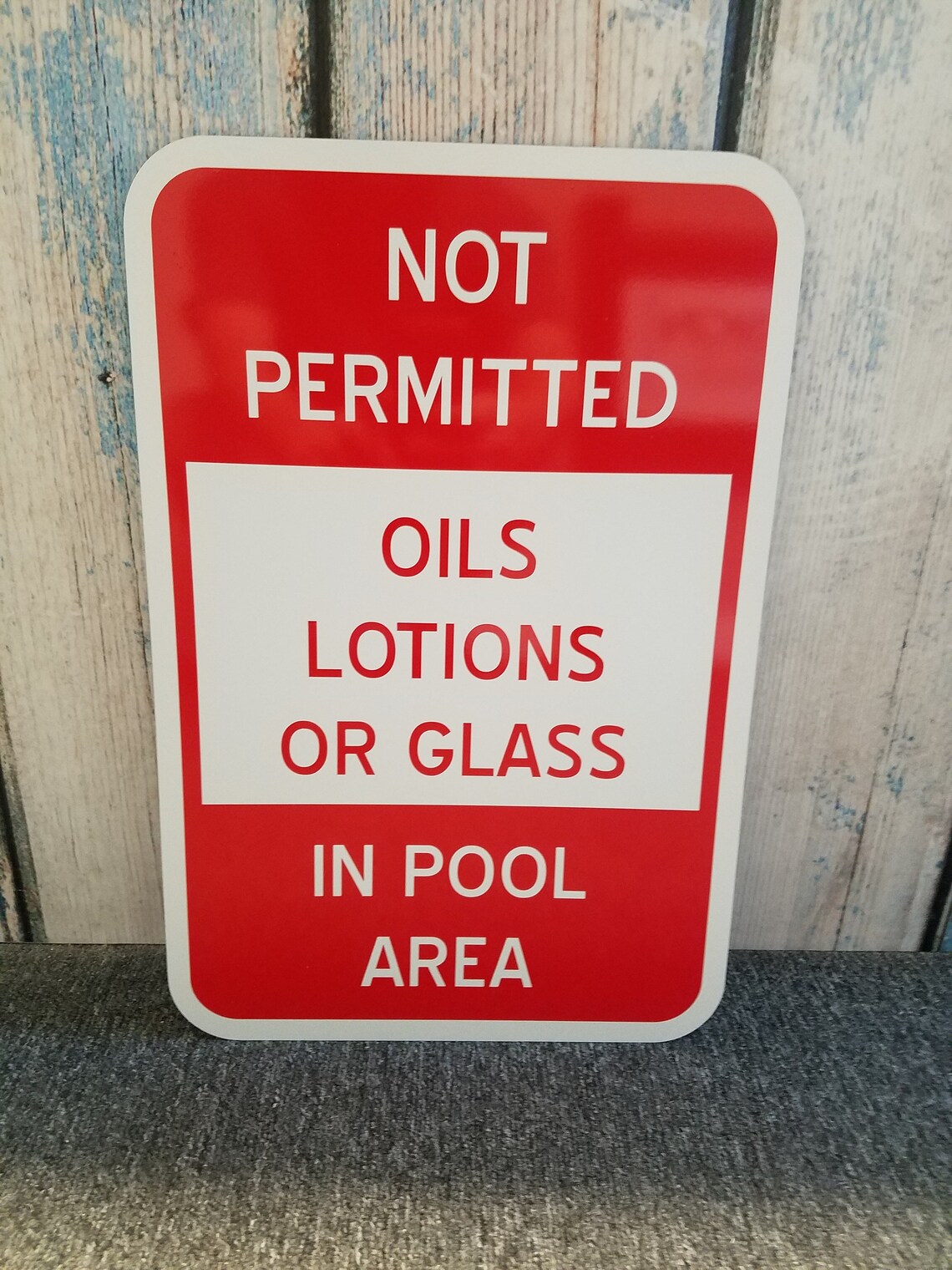 12 x 18 Sign Aluminum Sign metal sign | Etsy