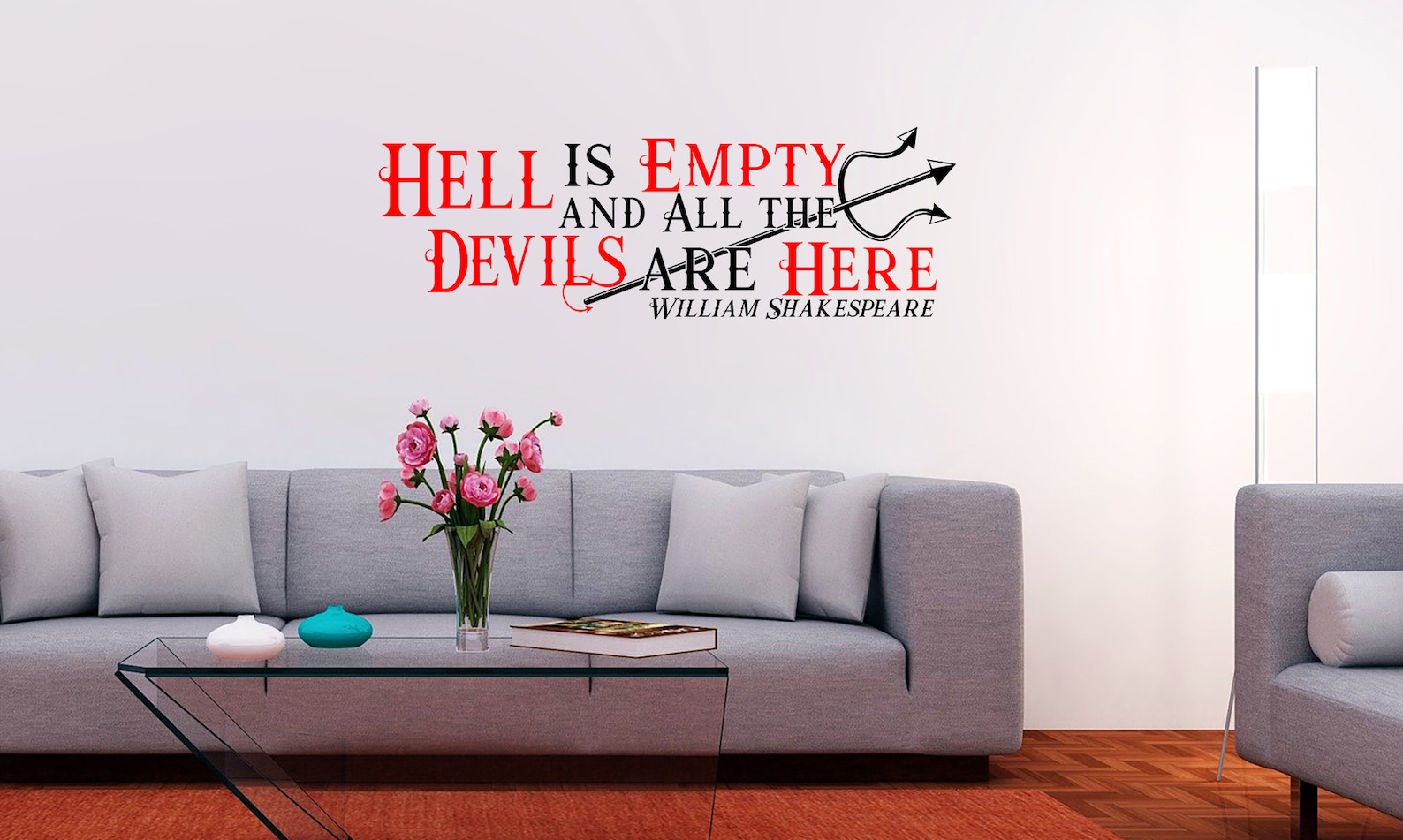 Hell is Empty ~ Shakespeare Quote SVG - Etsy