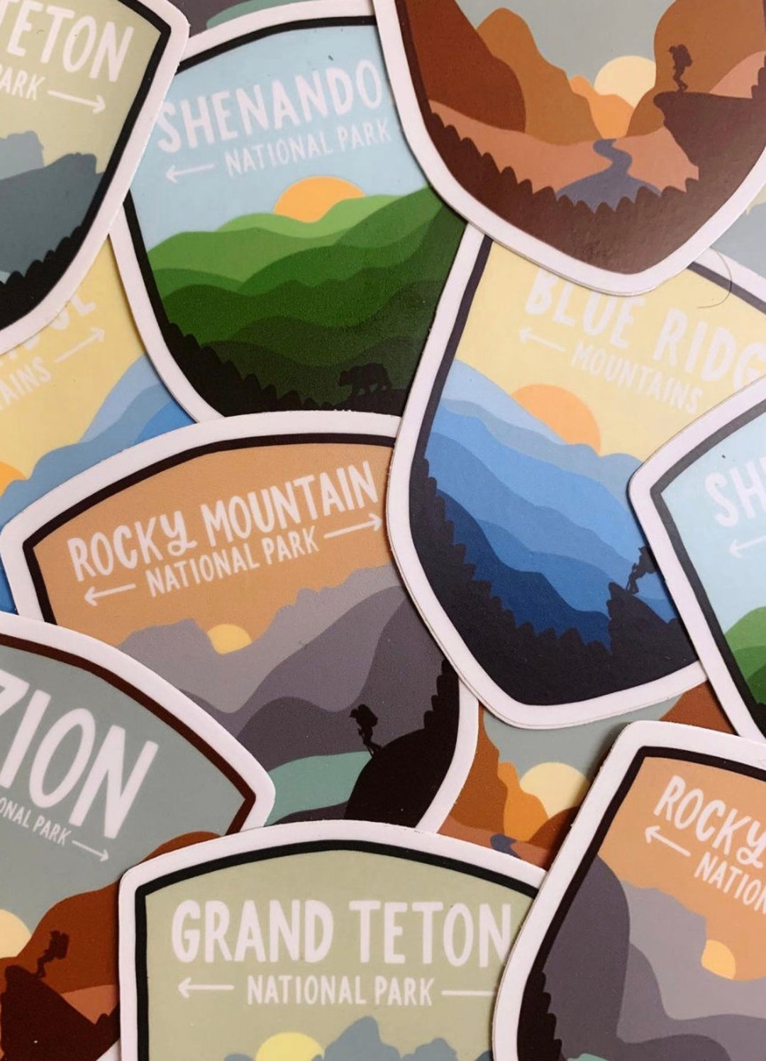 CUSTOM Park Sticker - Etsy
