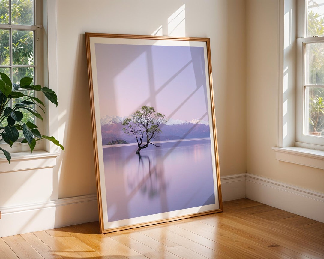 WANAKA TREE PRINT - New Zealand Print, Wanaka Photography, New Zealand ...