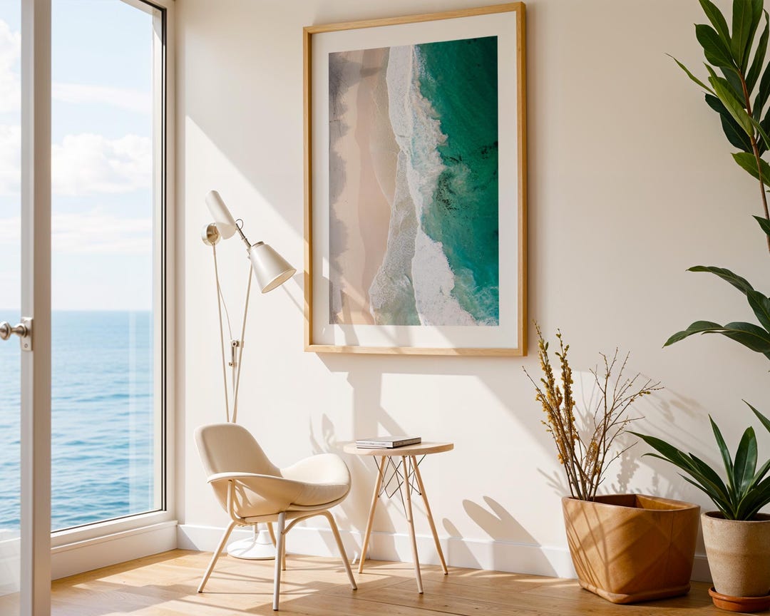 COASTAL WALL ART Australian Beach Print, Ocean Print, Coastal Decor ...
