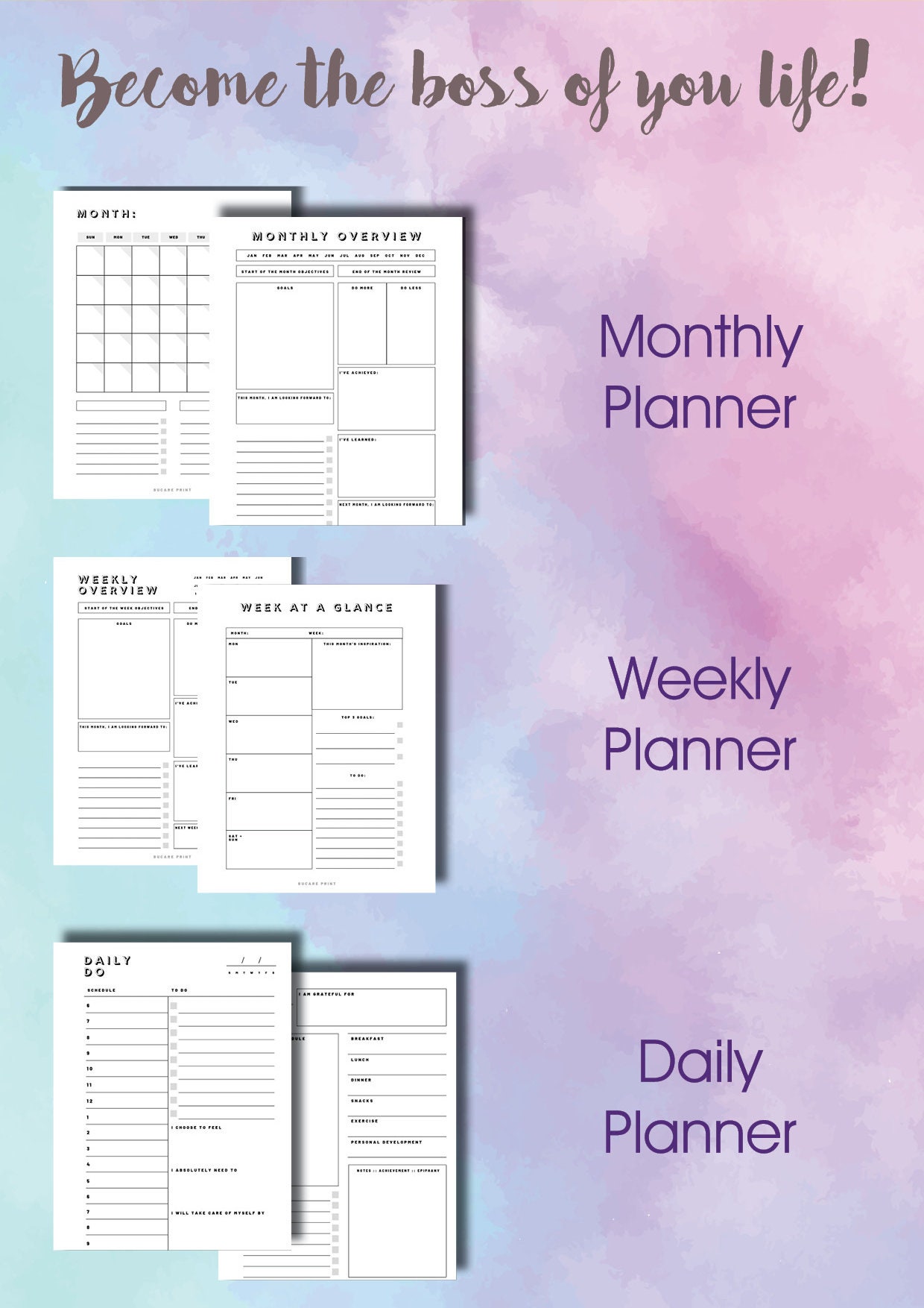 Life Planner Kit Life Binder Printable Instant Download PDF - Etsy